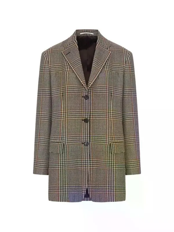 Tagliatore Check-pattern Single-breasted Blazer