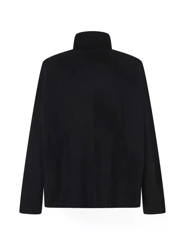 Soeur William Roll-neck Knitted Sweater - Blue
