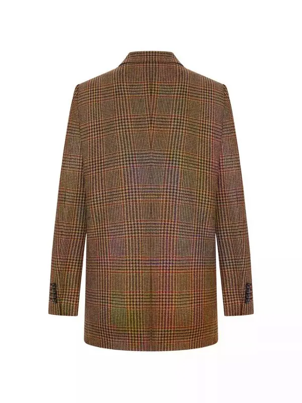 Tagliatore Double-breasted Check-pattern Blazer