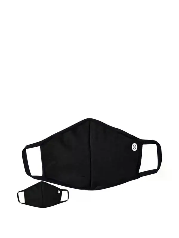 Stance Logo-patch Adjustable Face Mask - Black