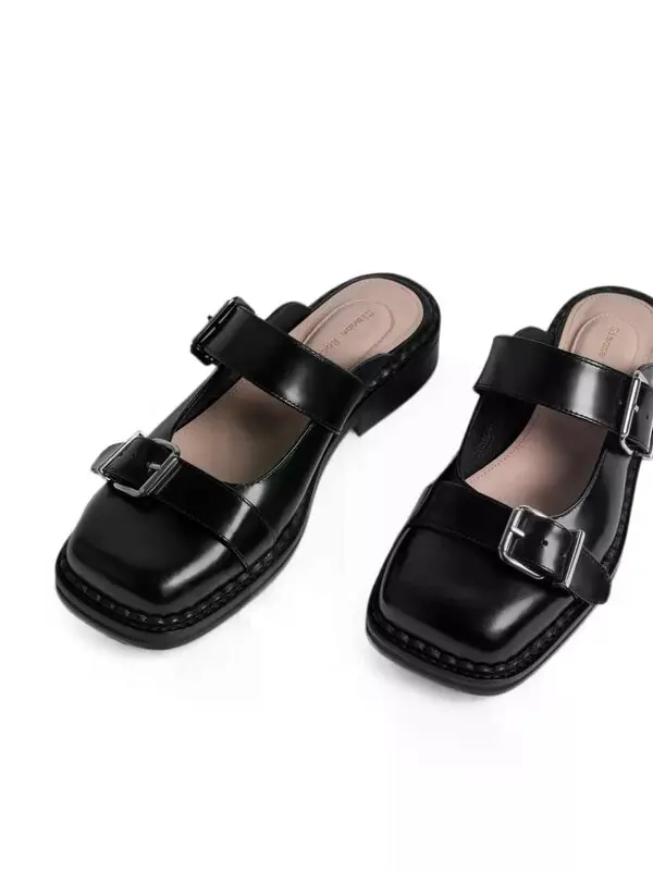 Simone Rocha Mary Jane Buckle Mules