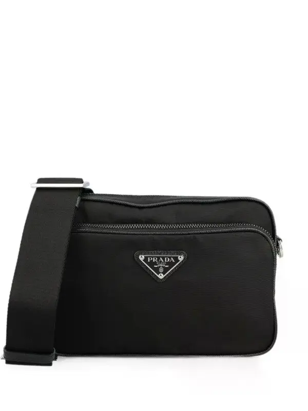 Prada Re-nylon Logo-plaque Shoulder Bag