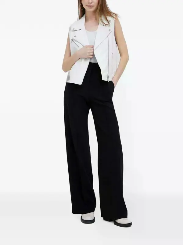 Dkny Ribbed Knit Sleeveless Scoop Neck Tank