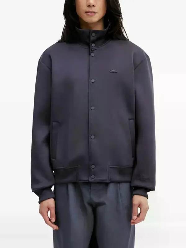 Lacoste Logo-patch High-neck Bomber Jacket