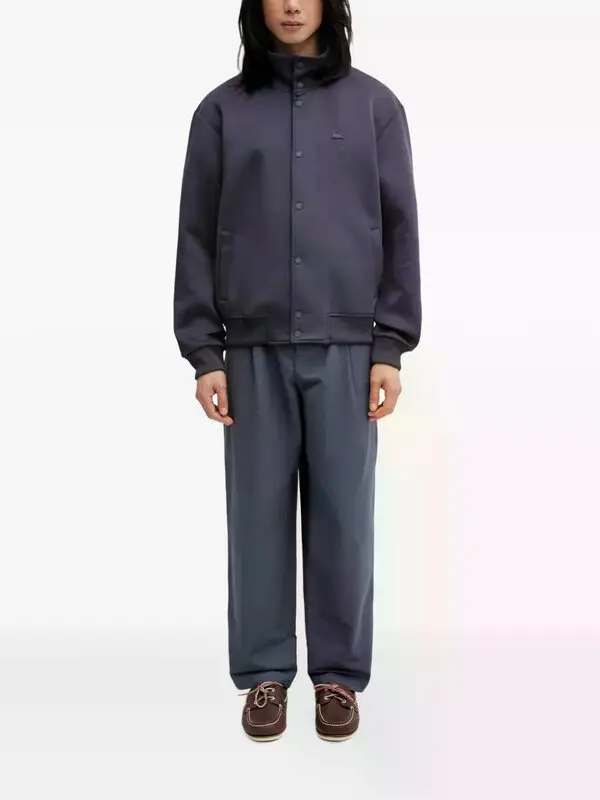 Lacoste Logo-patch High-neck Bomber Jacket