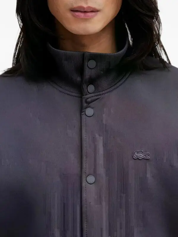 Lacoste Logo-patch High-neck Bomber Jacket