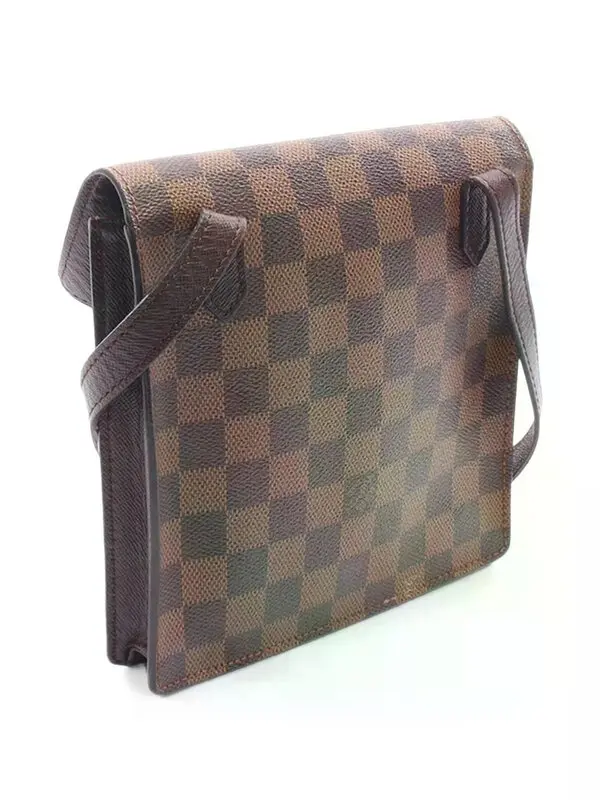 LOUIS VUITTON 1998 Damier Ebene Pimlico Crossbody Bag