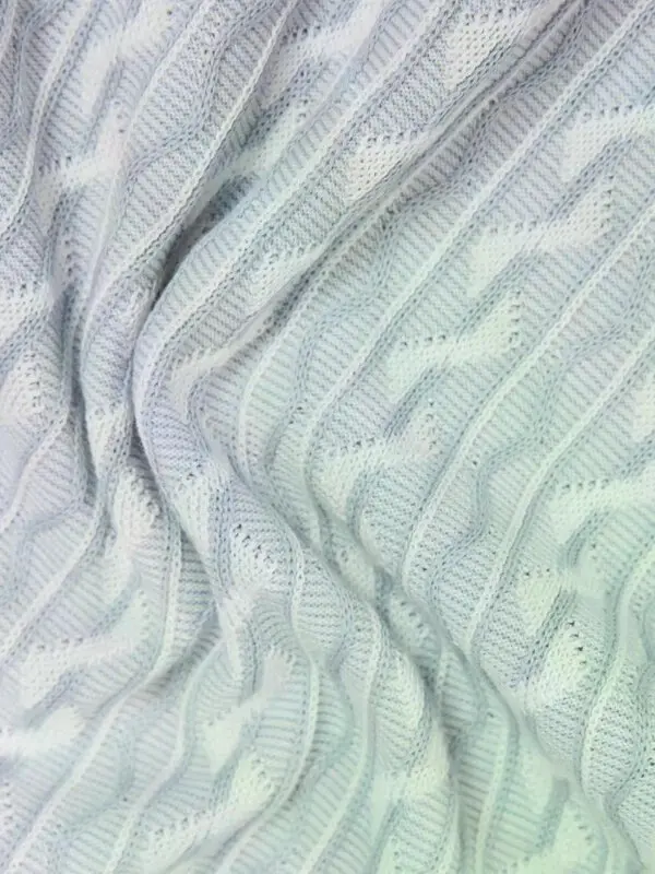 DRYKORN Tamian Cable-knit Polo Shirt
