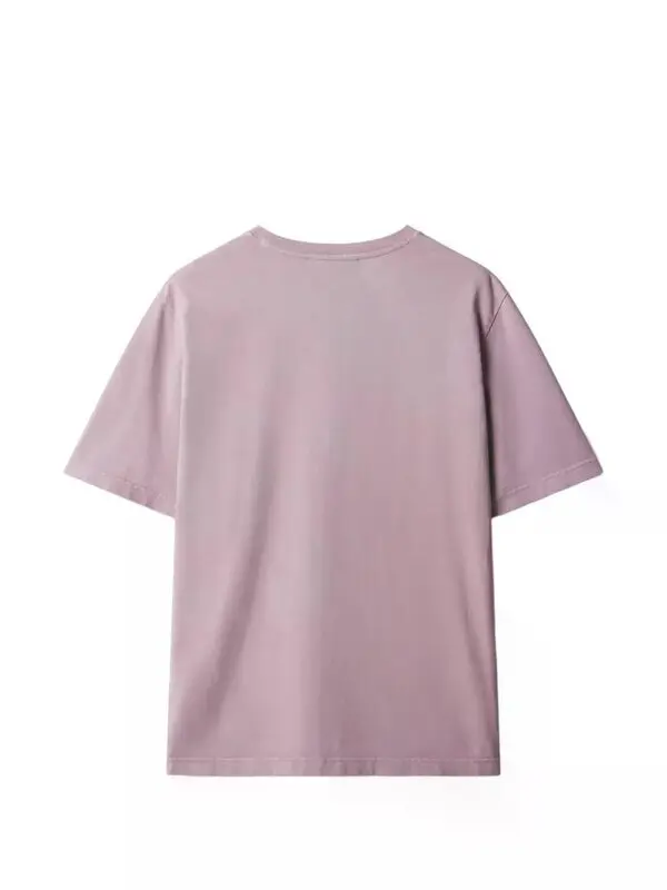 Maison Kitsuné Logo-embroidery T-shirt