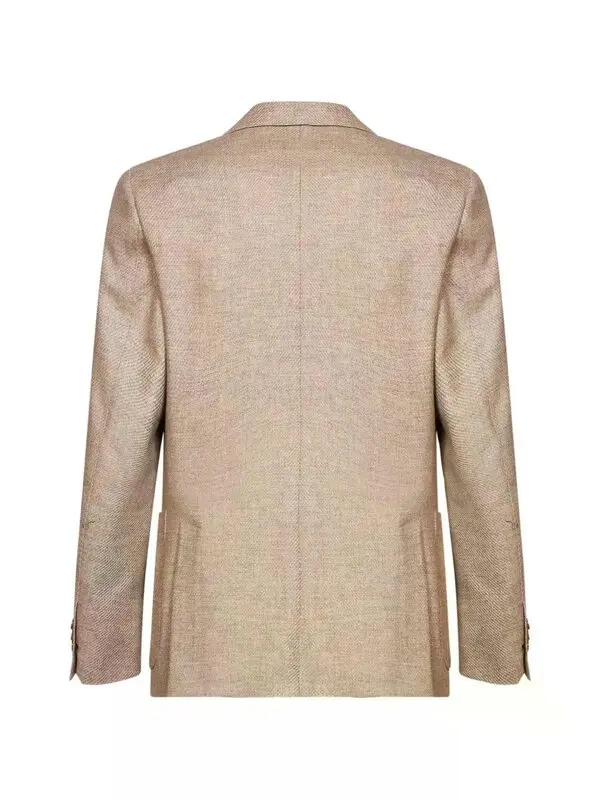 LARDINI Notched-lapel Single-breasted Blazer