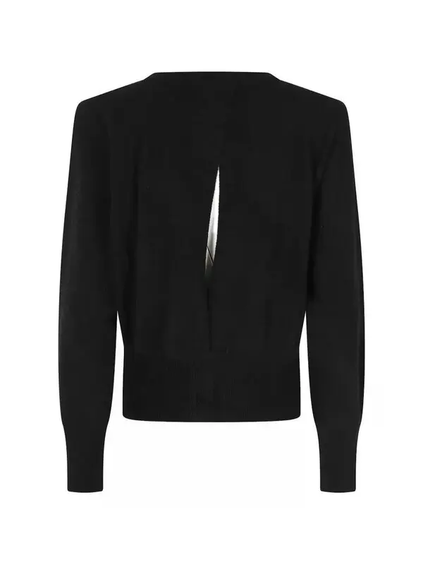 Federica Tosi Fine Knit Cut-out Detail Sweater