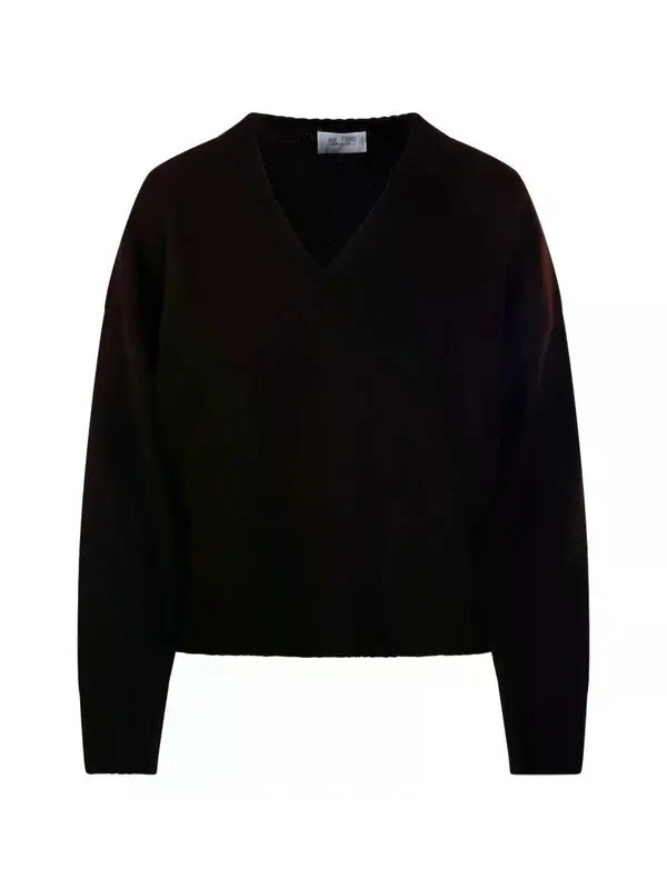 BEYOU V-neck Sweater - Brown