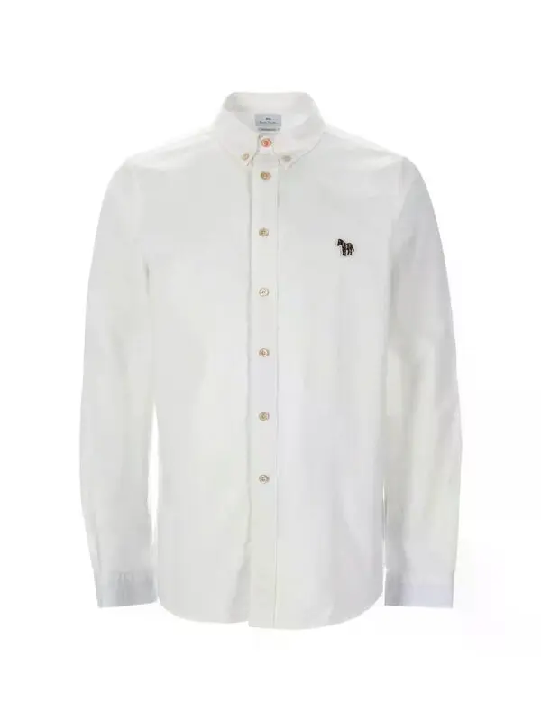 Paul Smith Zebra-patch Button-down Shirt