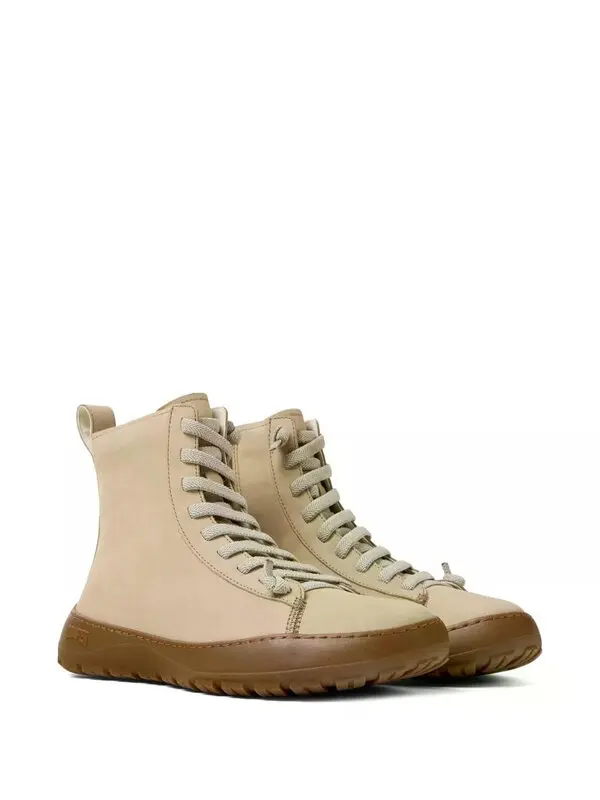 Camper Peu Serra Leather Ankle Boots