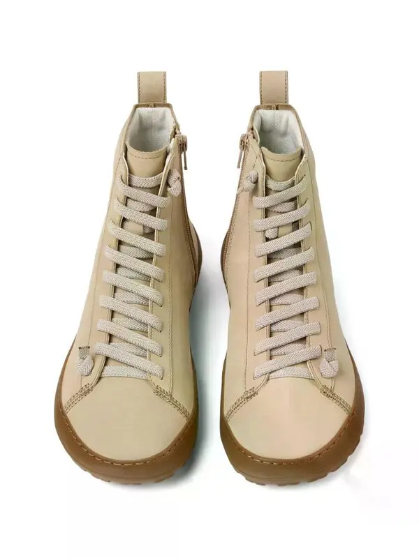 Camper Peu Serra Leather Ankle Boots