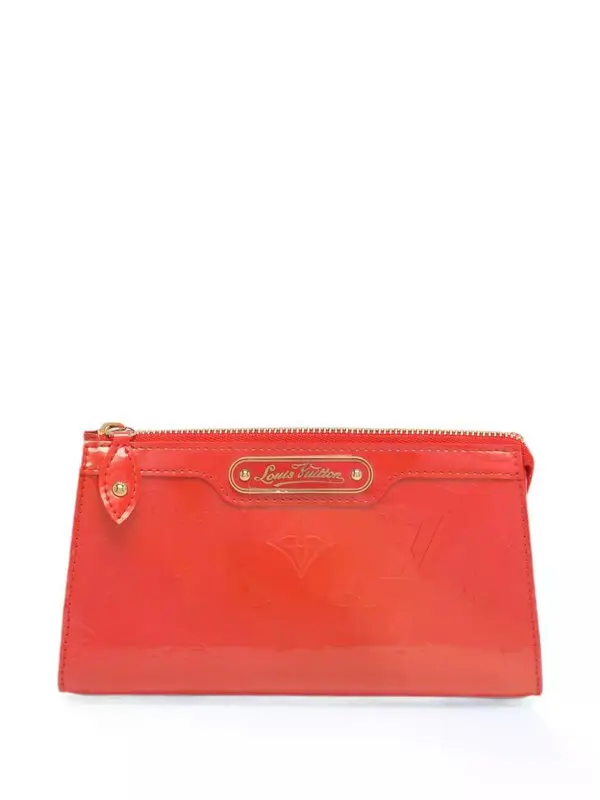 LOUIS VUITTON Sunset Monogram Vernis Trousse Cosmetic Pouch
