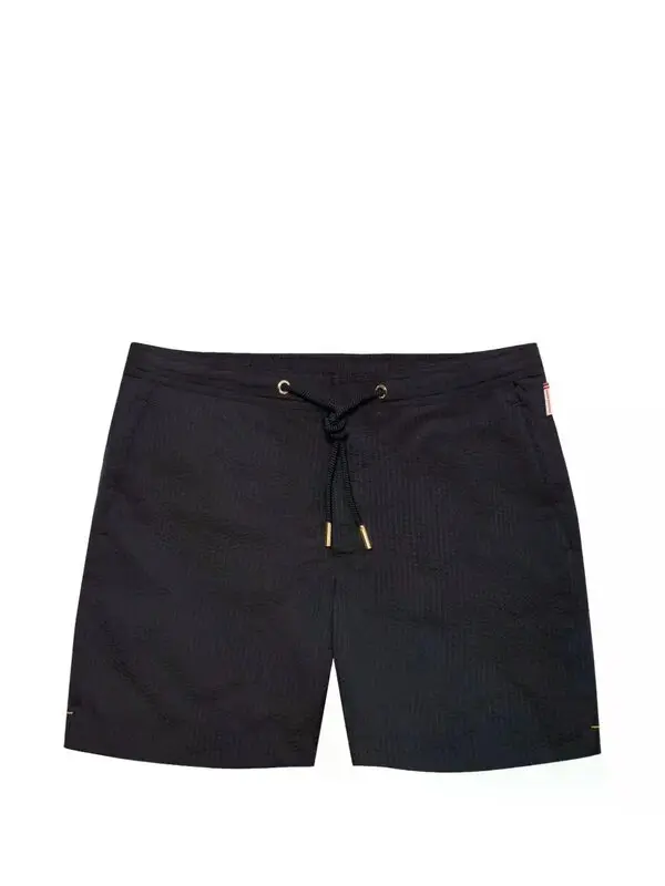 Orlebar Brown Bulldog Seersucker Swim Shorts - Blue
