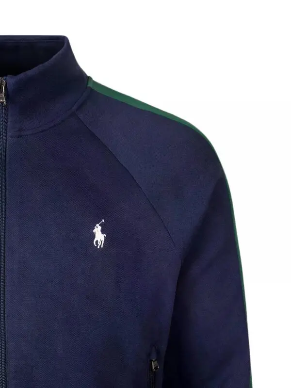 Polo Ralph Lauren Logo Embroidered Track Jacket