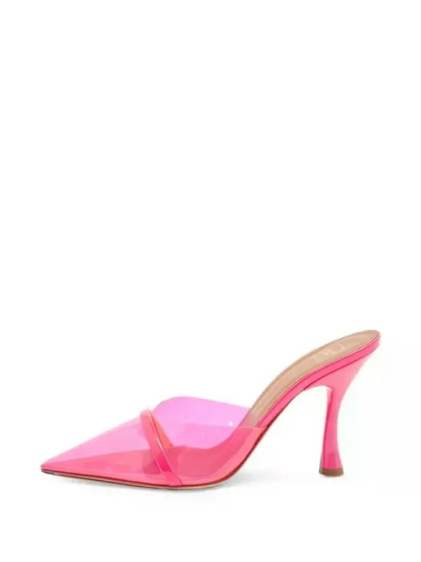 MALONE SOULIERS Joella Patent Leather Mules - Pink