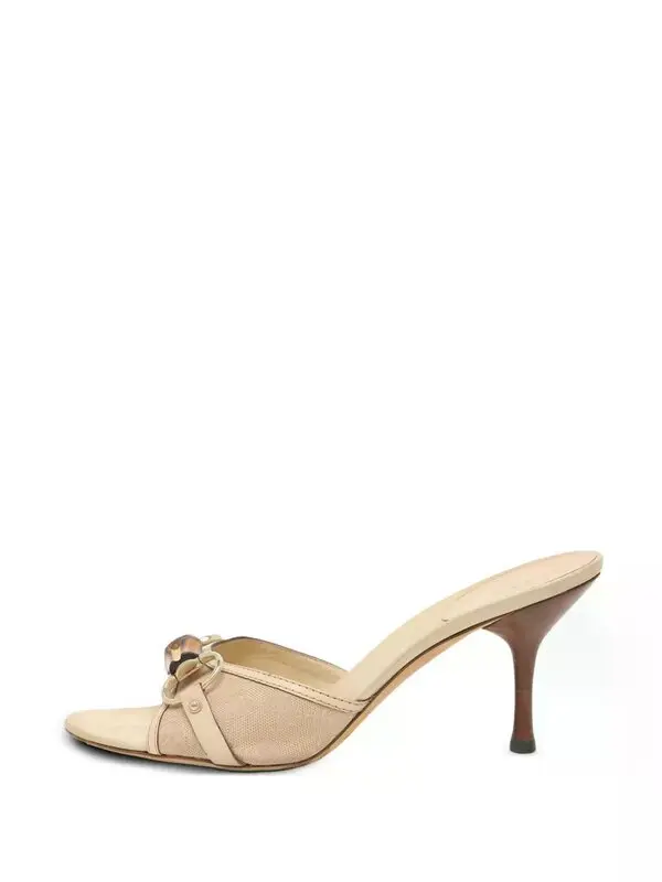 Gucci Horsebit Slide Sandals - Neutrals