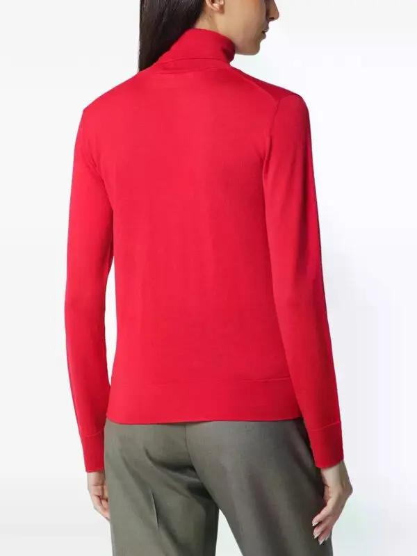 RÓHE Fine-knit Roll Neck Sweater
