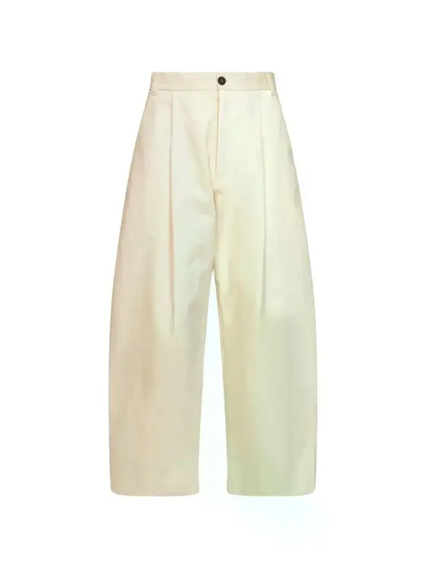 Studio Nicholson Sorta Pleated Curved-leg Trousers
