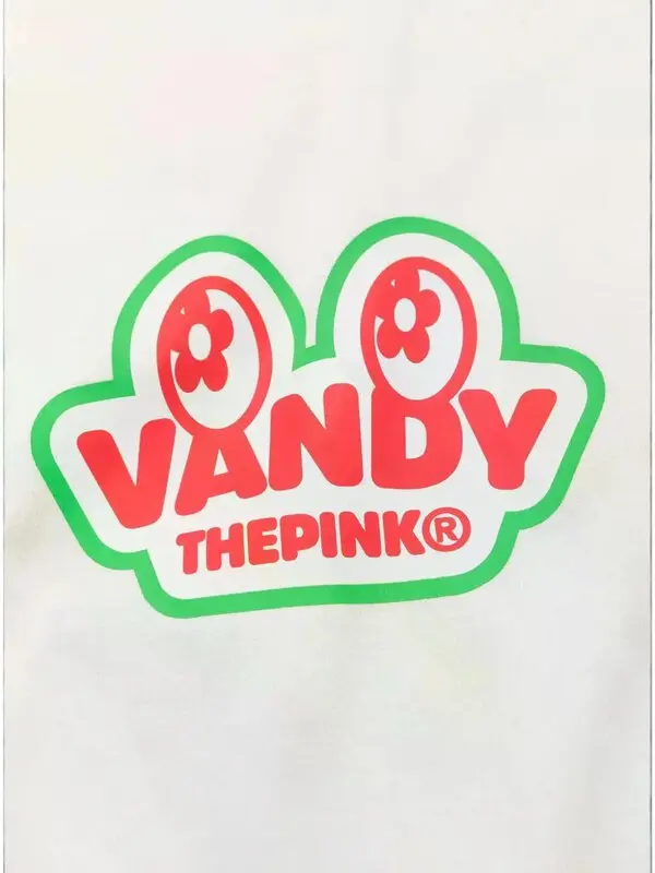 VANDYTHEPINK Graphic Print Cotton Crewneck T-shirt