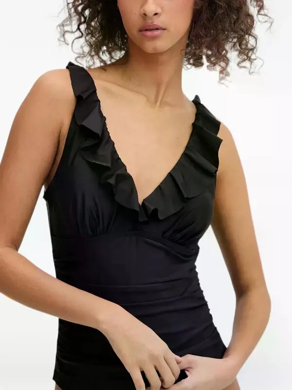 Dkny Ruffled Swimsuit