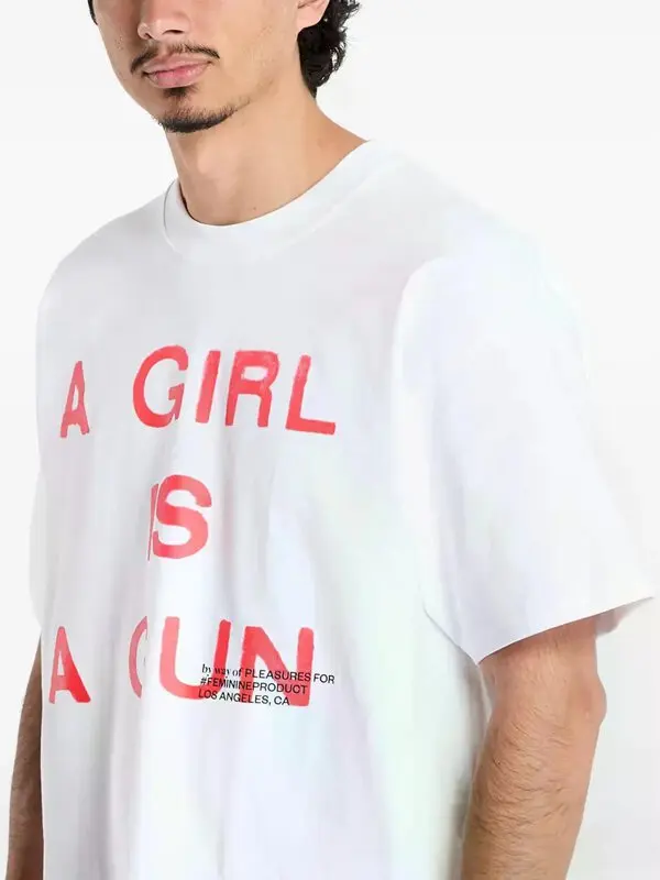 PLEASURES Graphic-print T-shirt