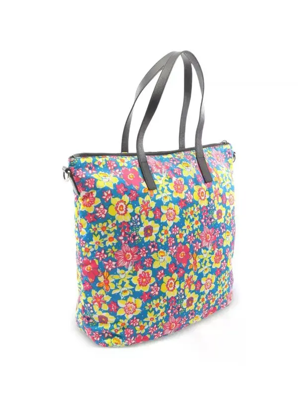 Prada Tessuto Printed Satchel