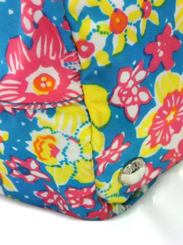 Prada Tessuto Printed Satchel