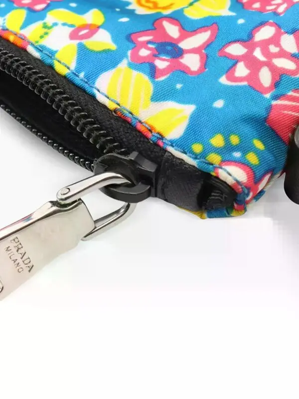 Prada Tessuto Printed Satchel