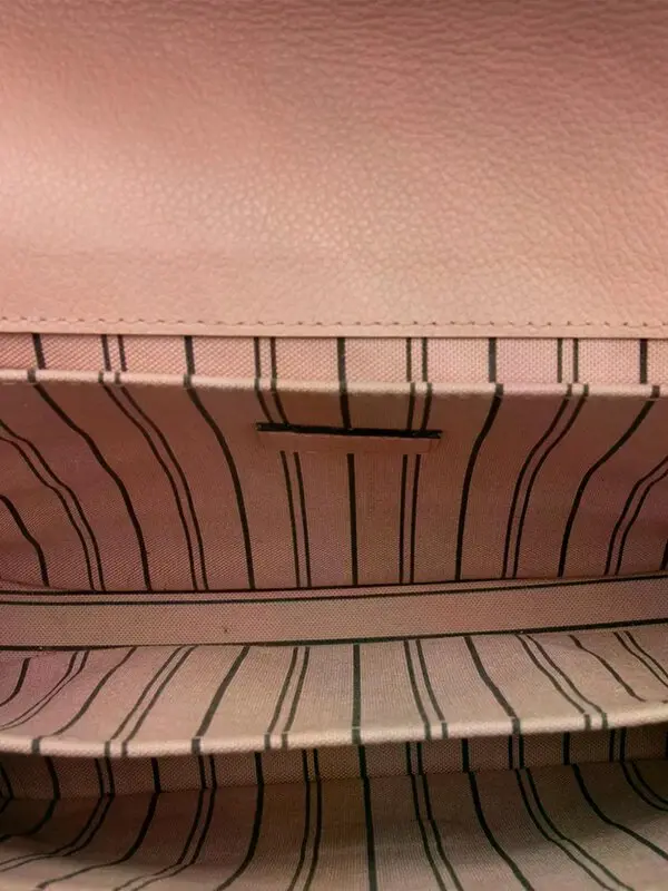 LOUIS VUITTON 2018 Monogram Empreinte Pochette Metis Satchel
