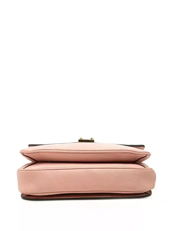LOUIS VUITTON Monogram Empreinte Pochette Metis Satchel - Pink