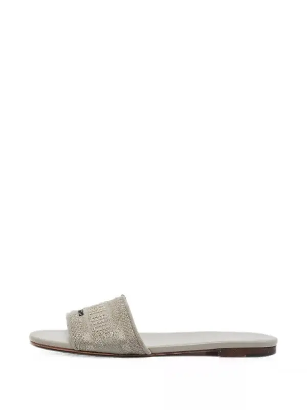 Dior Dway Embroidered Slides