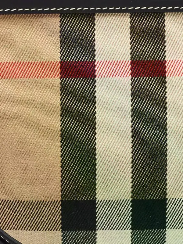 Burberry Vintage Check Wristlet Clutch Bag