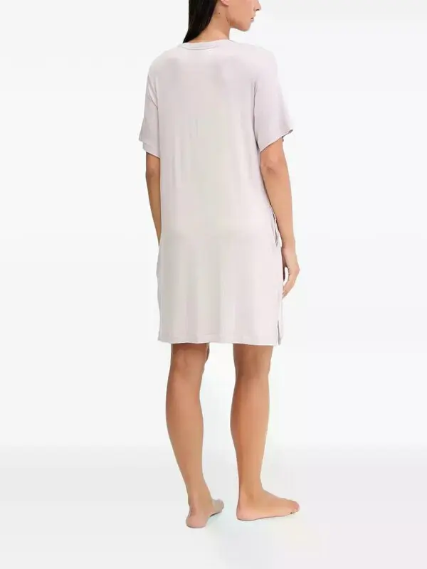 Dkny Logo-print Short-sleeve Nightdress