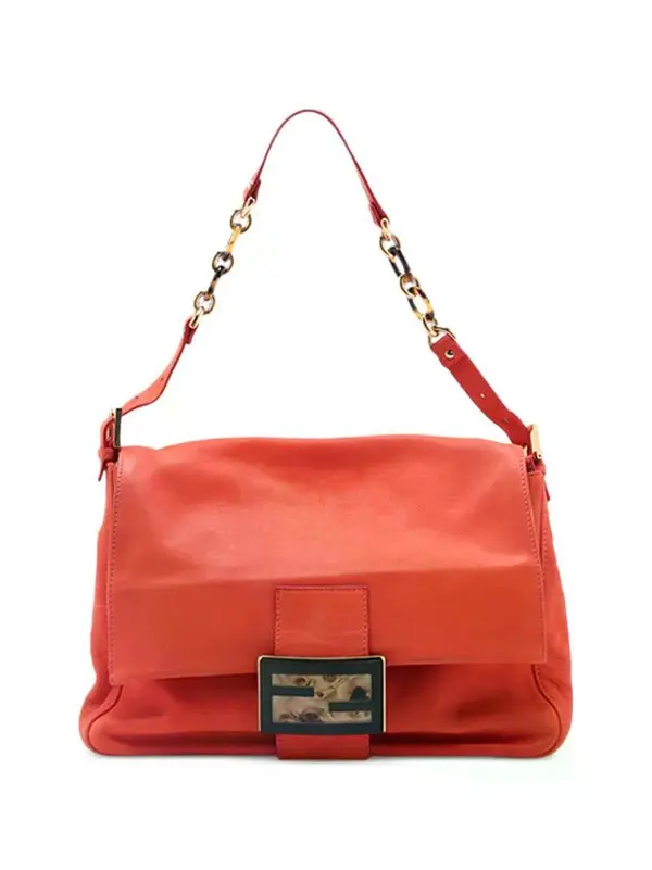 Fendi Mamma Forever Shoulder Bag - Red
