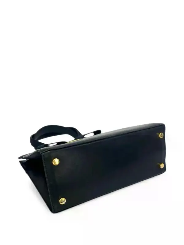 FERRAGAMO 2010-2026 Leather Vara Bow Satchel