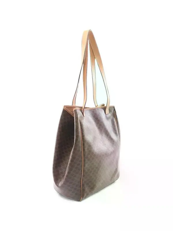 Celine 2014 Macadam Coated Canvas Tote Bag