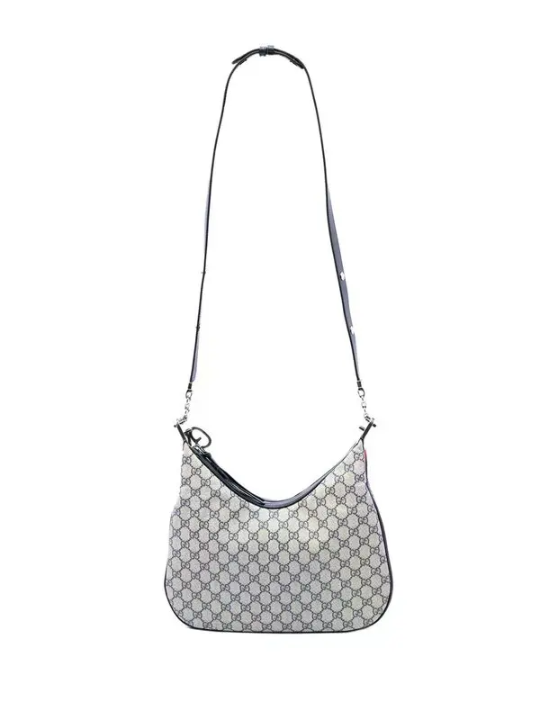 Gucci 2016-2026 Large Gg Supreme Web Attache Crossbody Bag