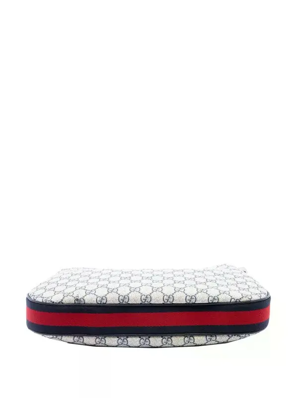 Gucci 2016-2026 Large Gg Supreme Web Attache Crossbody Bag