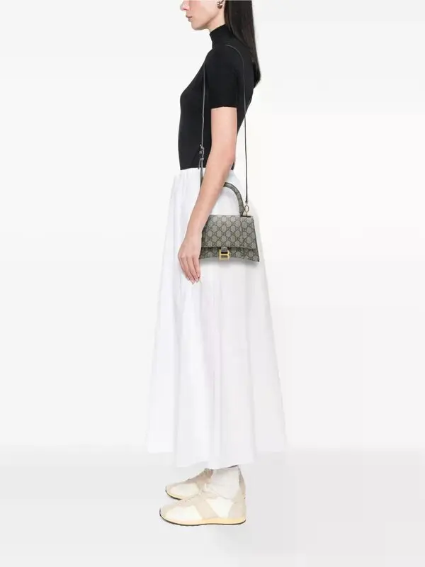 Gucci X Balenciaga The Hacker Project Gg Supreme Hourglass Satchel
