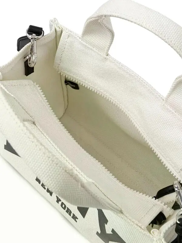 Dkny Small Logo-print Canvas Tote Bag