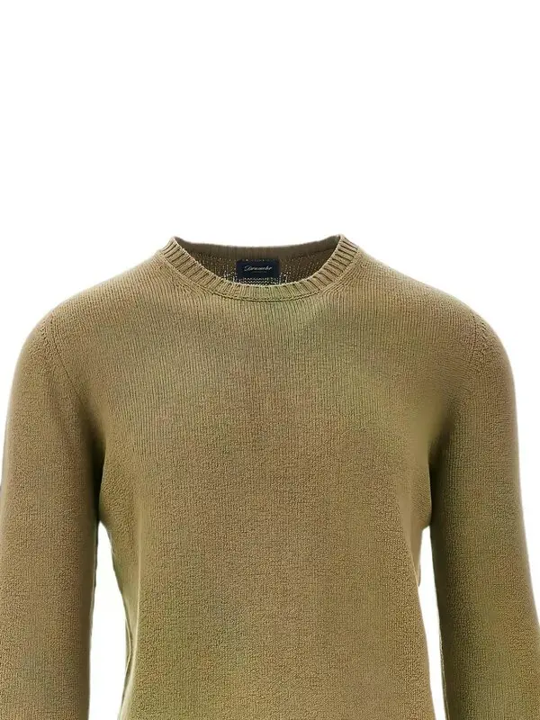 DRUMOHR Chenille Crew-neck Knitted Sweater