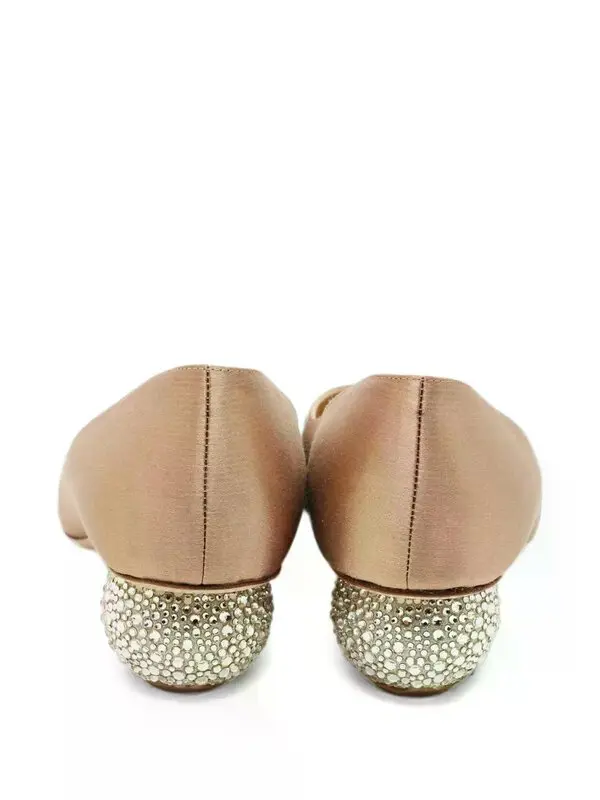 PAUL ANDREW Ankara Crystal-embellished Pumps