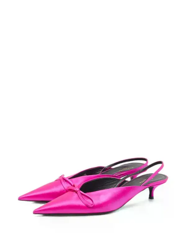 Balenciaga Knife Bow Slingback Pumps