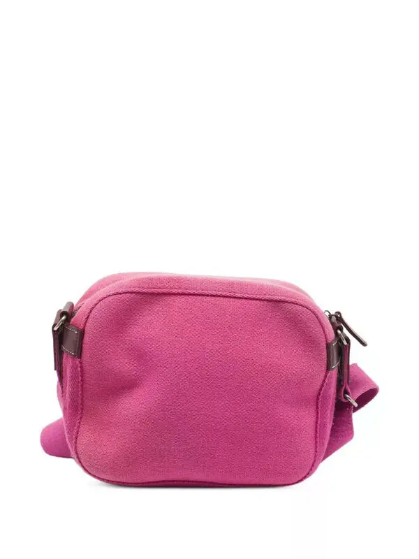 Burberry Blue Label Camera Bag With Embroidered Logo - Pink