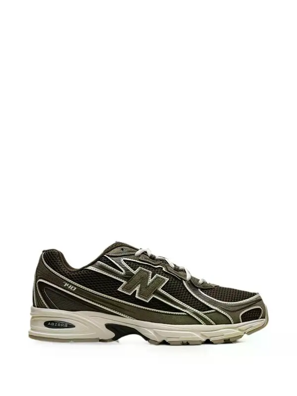 NEW BALANCE 740 Mesh-panel Sneakers - Green