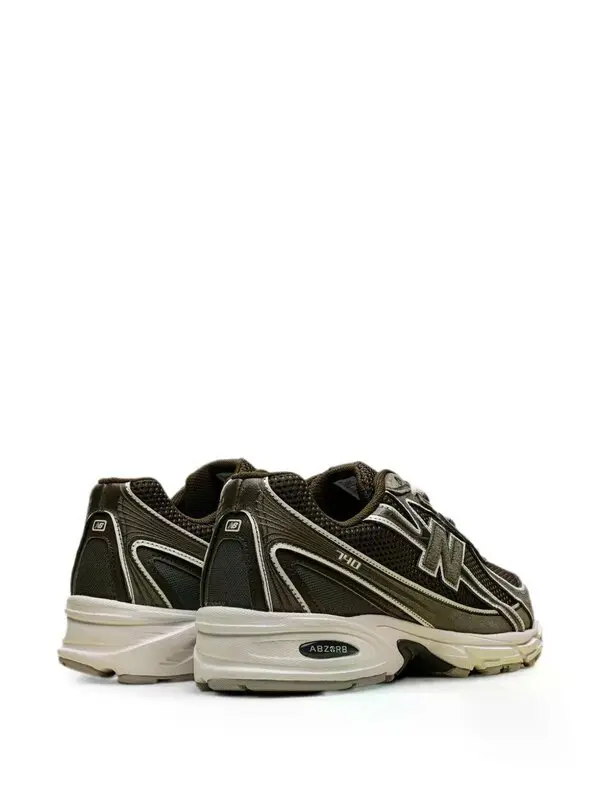 NEW BALANCE 740 Mesh-panel Sneakers - Green